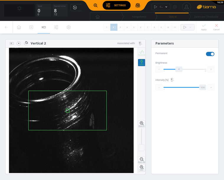 Tiama Saturn – New camera-based check inspection solution - Tiama
